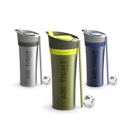 Asobu Fresh N Go Double-Walled Air Tight Smoothie Tumbler With Blender ...