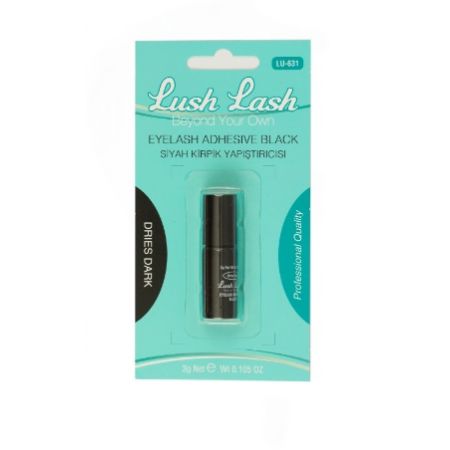Lush Lash Eyelashes Glue Black 3 Gr LU-631 - Makhsoom