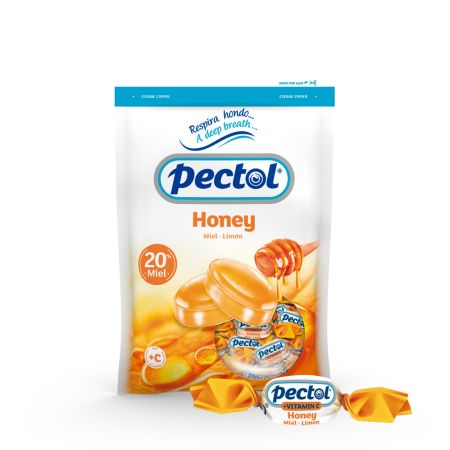Damel Box of Pectol Bag 110 g Honey - 12 Drops - Makhsoom