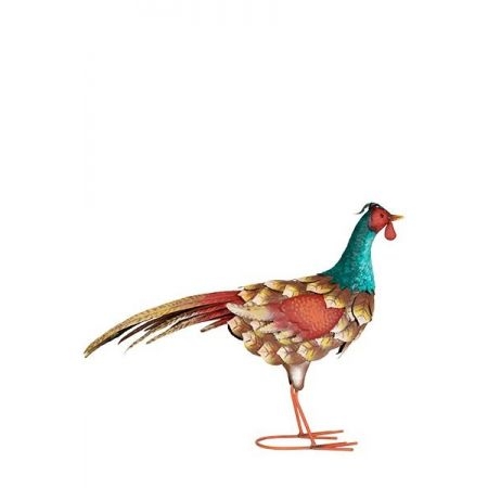 La Hacienda Realistic Feathered Fez Colourful Bird 65 x 48 x 16 cm ...